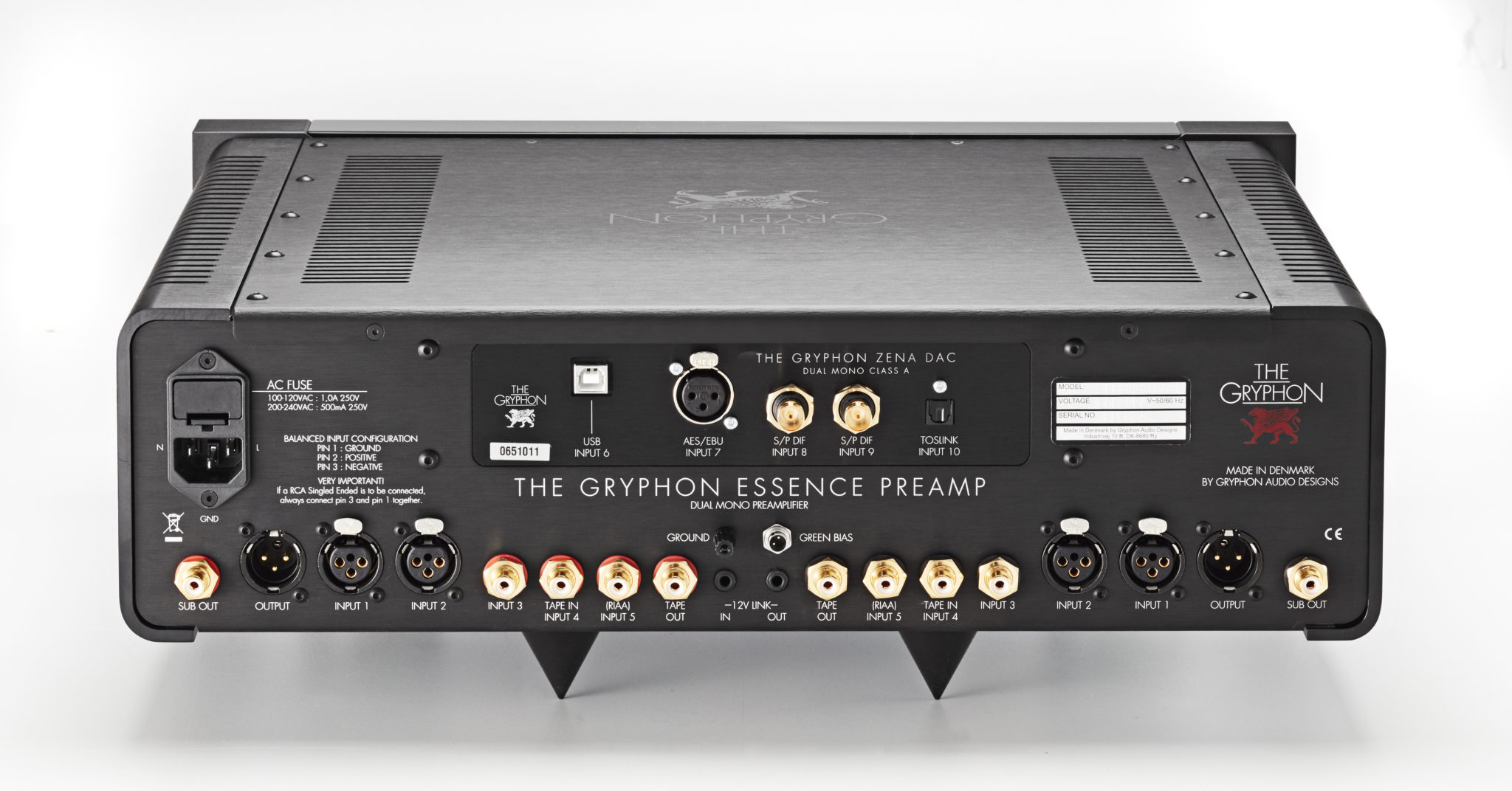 GRYPHON Essence préamplifier Acoustic Gallery Hi-Fi haut de gamme à Paris